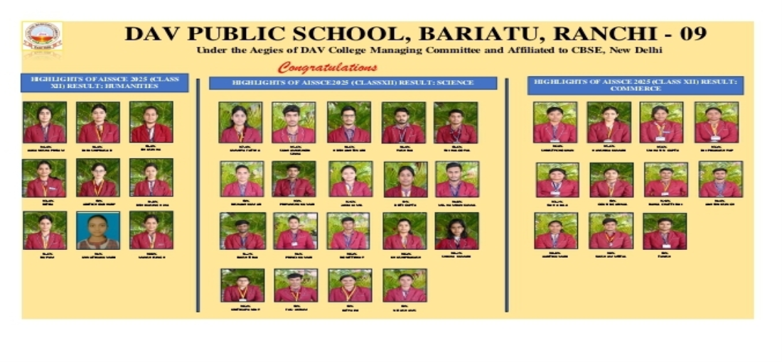 Welcome To DAV PUBLIC SCHOOL, BARIATU